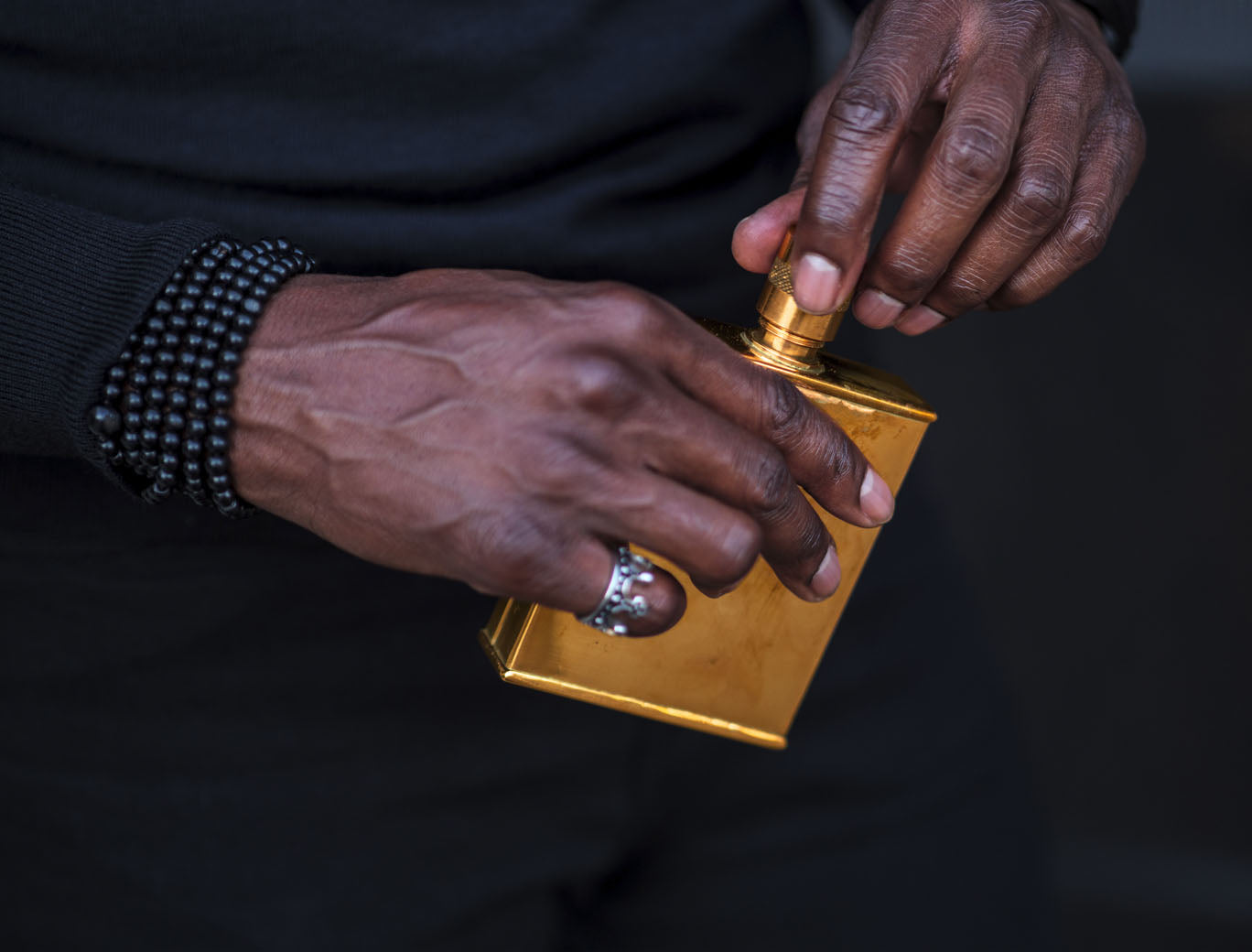 24k Gold Executive Flask | Luxury Gold Flask by Jacob Bromwell®
