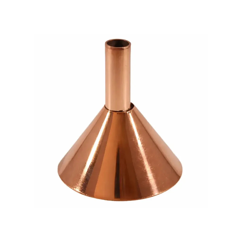 Copper Flask Funnel | Solid Copper Funnel | Jacob Bromwell®
